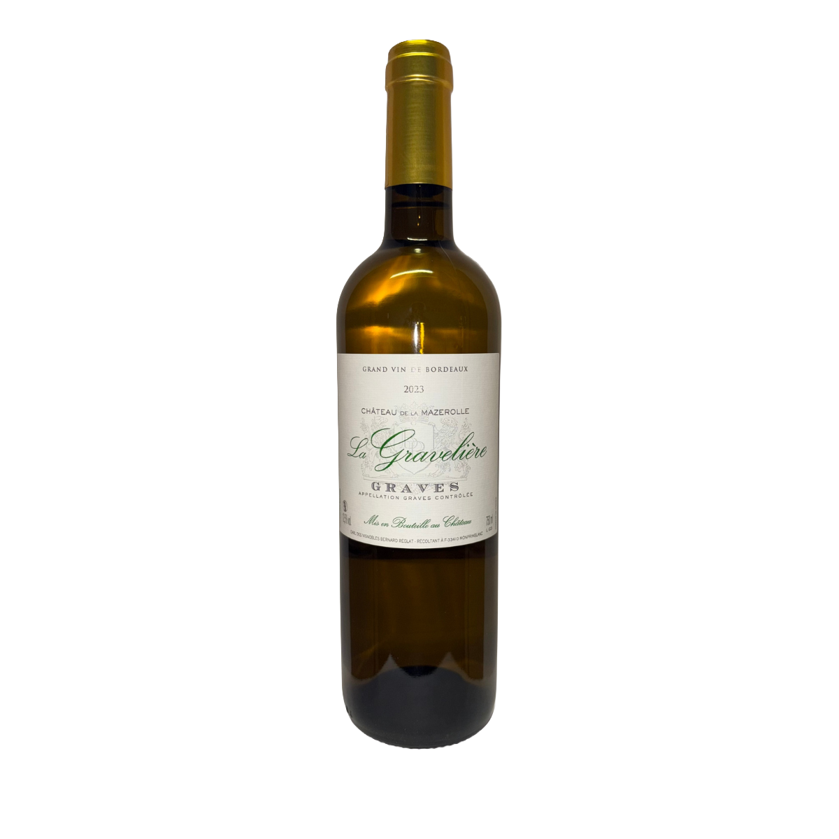 Château de la Mazerolle – La Gravelière Graves Blanc – Vignoble Bernard ...